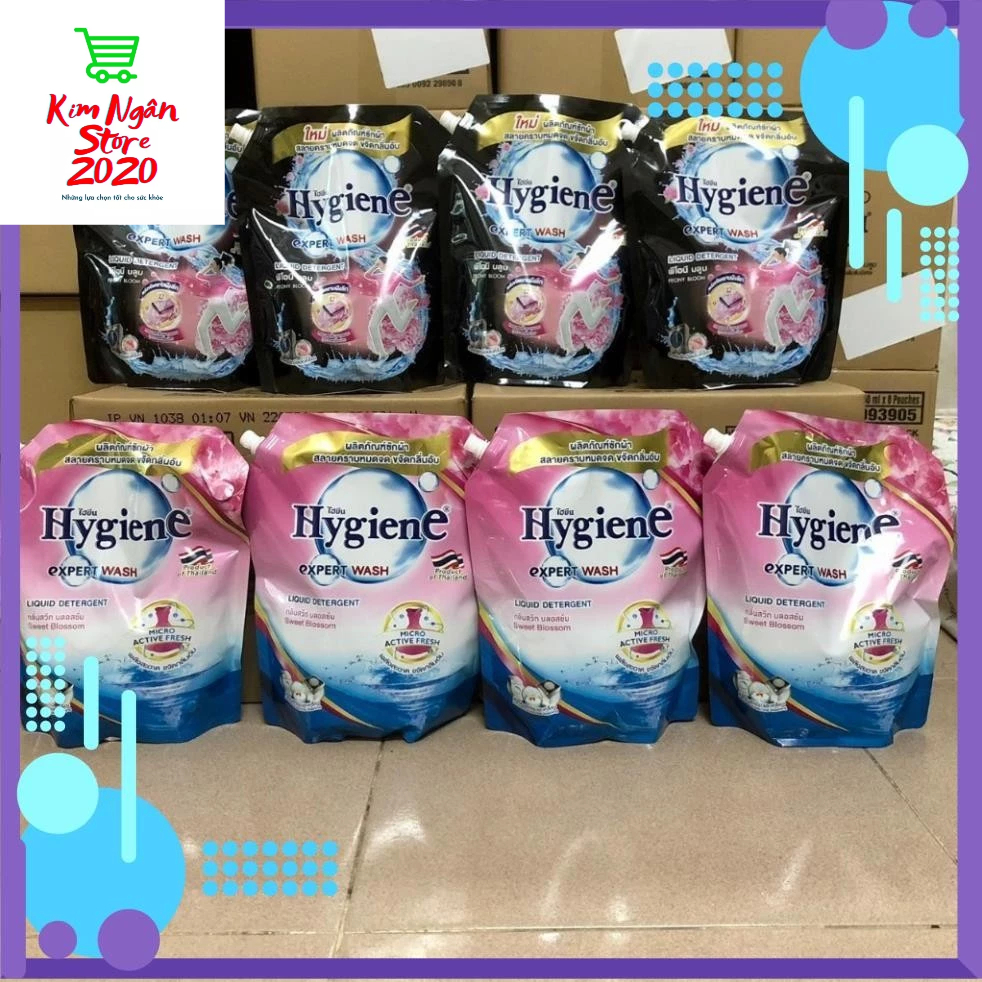 Nước Giặt Xả 2in1 Hygiene Nhập Khẩu Thái Lan1800ml -Làm Sạch Vết Bẩn, Lưu Hương Thơm Ngát dài ...