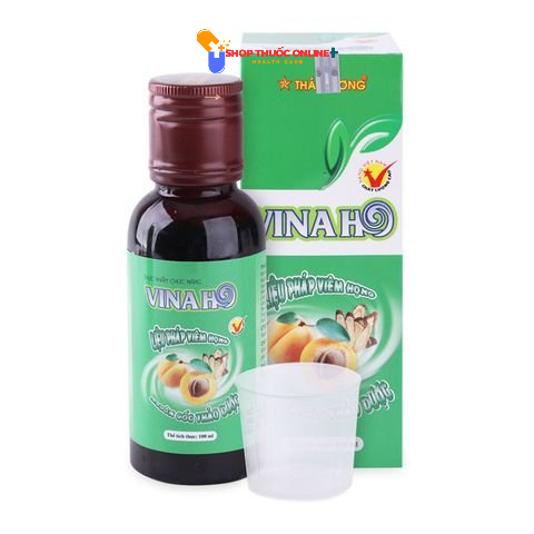Siro VINAHO Sao Thái Dương - Bổ phế, hỗ trợ làm giảm các chứng ho chai ...