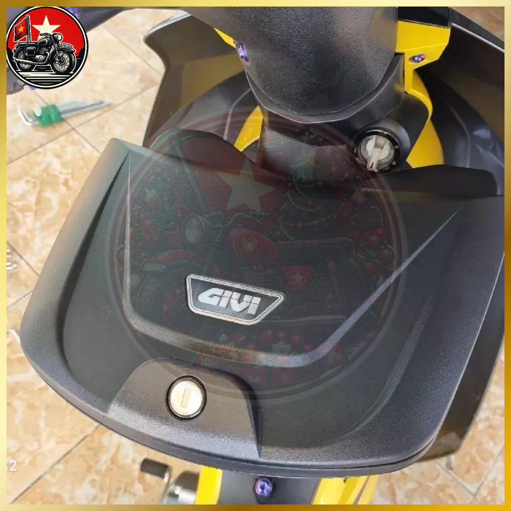 Thùng Giữa Givi G11N 11L + Pát Gắn Theo Xe - Bảo Hành 12T Chính Hãng ...