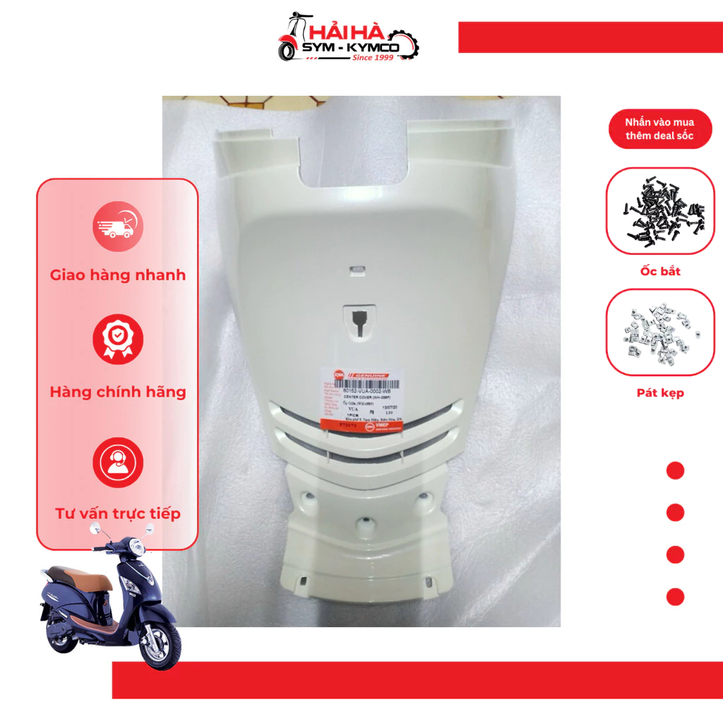Yếm bụng xe Elizabeth FI mã VUA [Chính hãng SYM] | Shopee Việt Nam