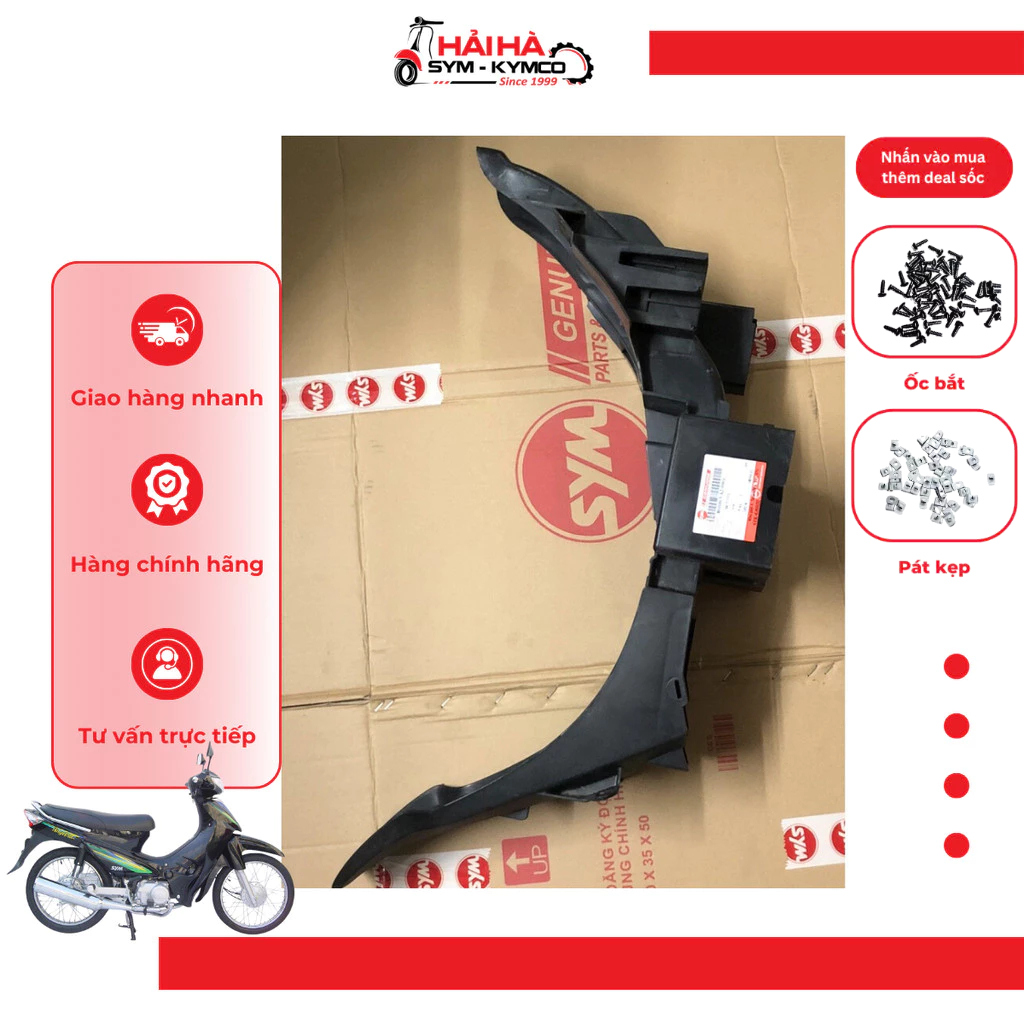 Đuôi vè sau Angel 100cc mã VA2 [Chính hãng SYM] | Shopee Việt Nam