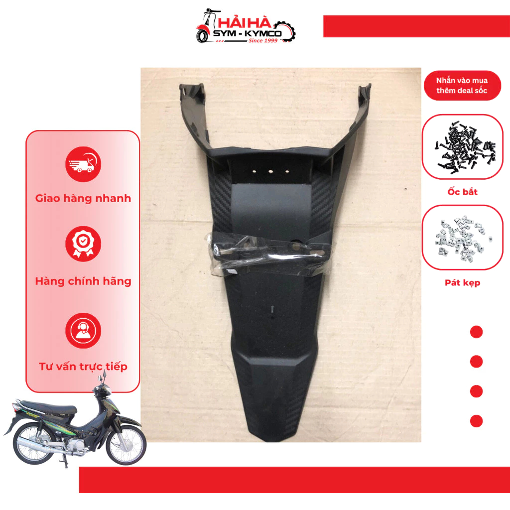 Đuôi vè sau xe Angel 110 mã VEB [Chính hãng SYM] | Shopee Việt Nam
