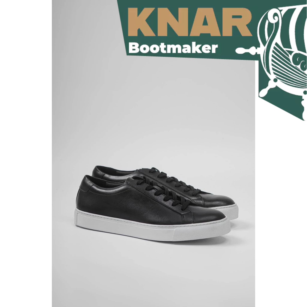 Giày Thể Thao Nam Sneaker Chất Liệu Da Bê Nhập Khẩu Thương Hiệu Knar ...