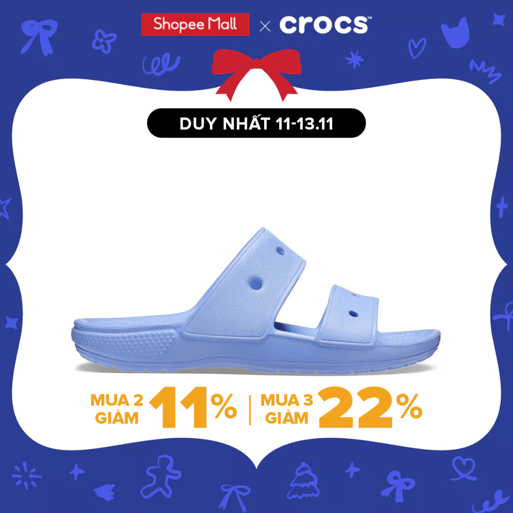 Dép Xăng Đan Unisex Crocs Classic - Moon Jelly | Shopee Việt Nam