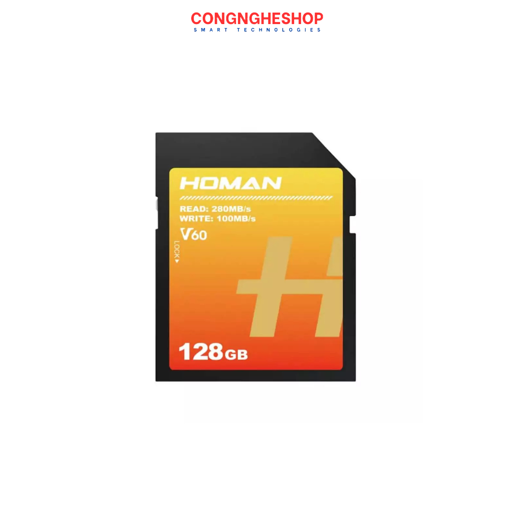 Thẻ Nhớ HOMAN UHS-II SD Card ( V60 ) 128/256/512GB - Hàng Chính Hãng | Shopee Việt Nam