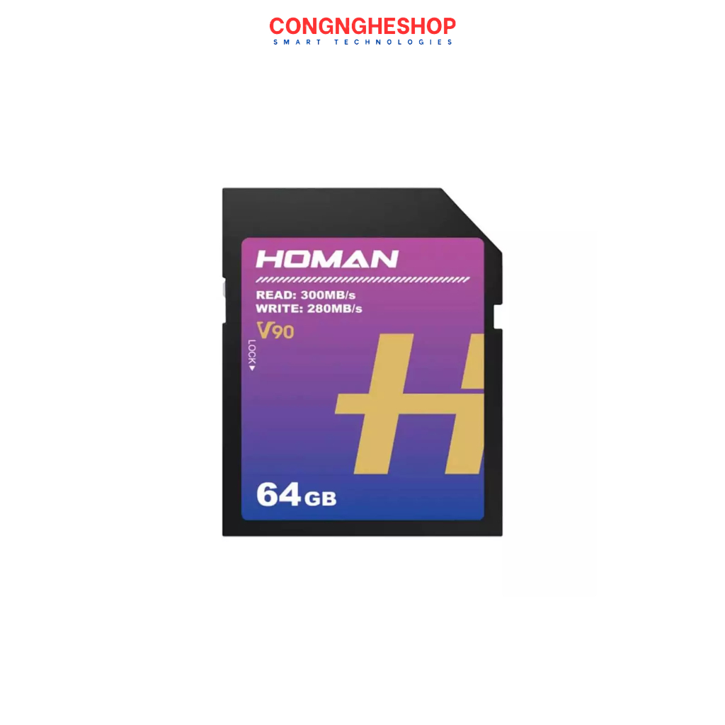 Thẻ Nhớ Homan UHS-II SD Card ( V90 ) 64/128GB – Hàng Chính Hãng ...