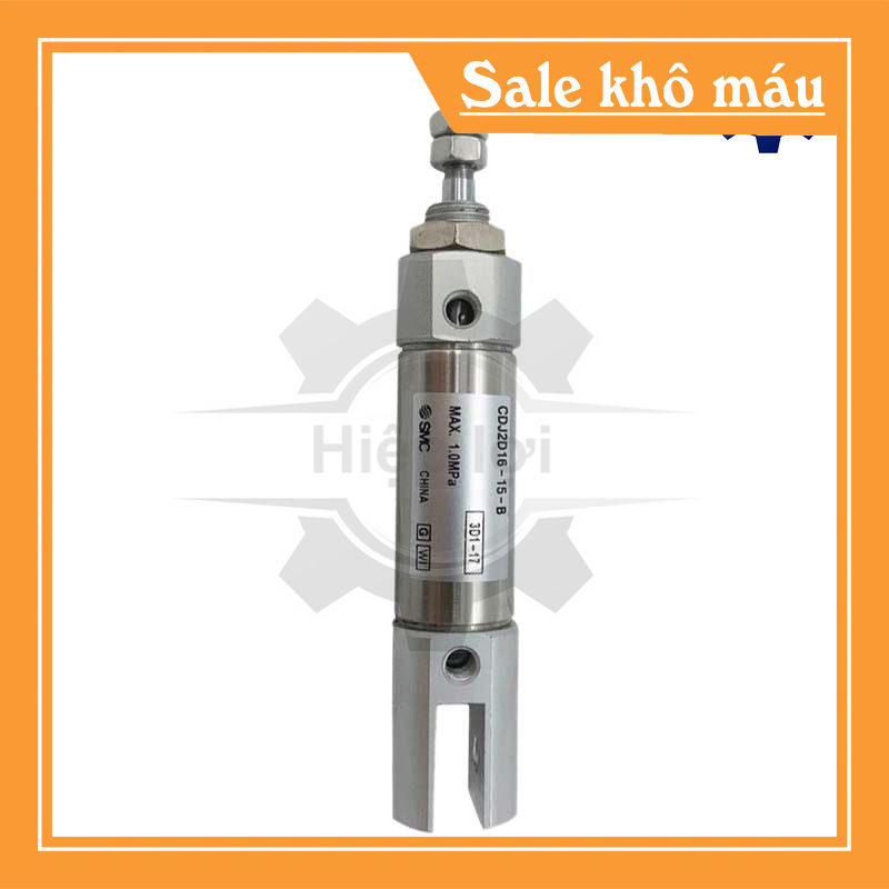 Xi Lanh Inox Kiểu SMC CDJ2D10/16 -Xi Lanh Nhỏ SMC, Chất Liệu Inox, Bền Bỉ, Dùng Cho Hệ Thống Khí ...