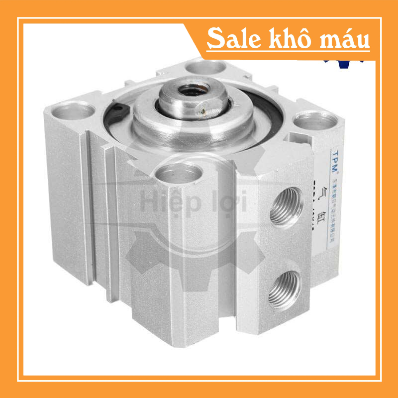 Xi Lanh Khí Nén SDA32/40/50 Ren Trong - Xy Lanh Compact SDA, Xilanh ...