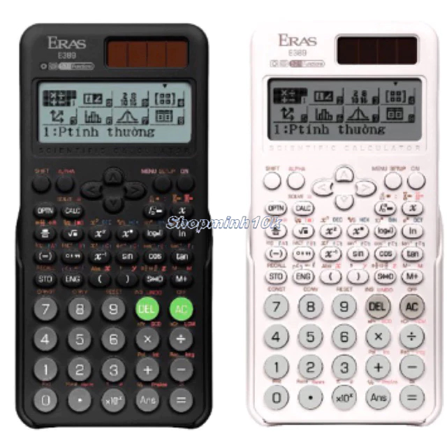 Máy tính khoa học E389 có tiếng Việt 521 chức năng | Shopee Việt Nam