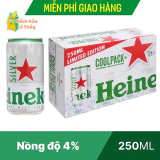 Bia Heineken Silver 250ml - Bia Chính Hãng, Chất Lượng, Giá Tốt ...
