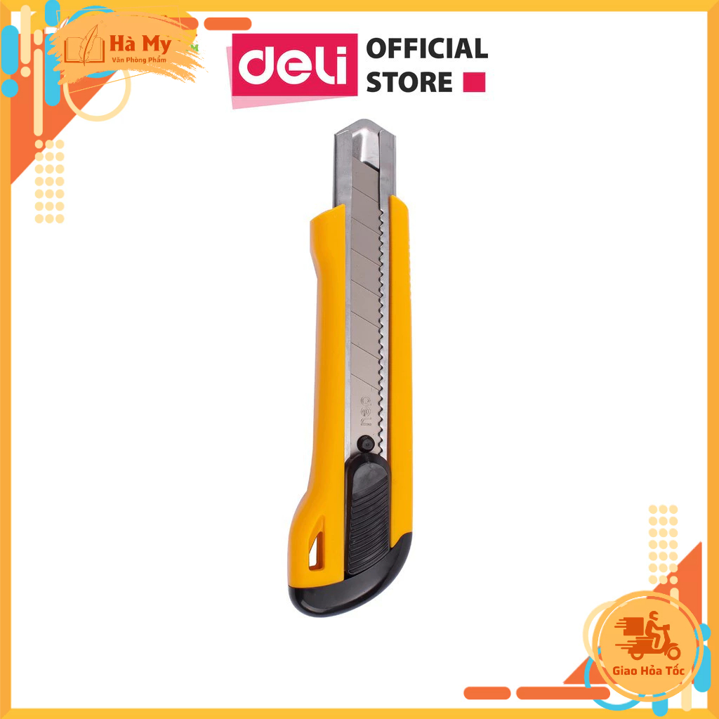 Dao Rọc Giấy Deli Cỡ Lớn E2042 - Loại 8 Lưỡi Thép SK5 Sắc Bén | Shopee Việt Nam