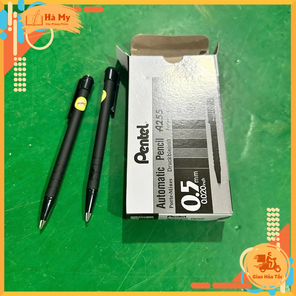 (1 Cây) Bút chì bấm Pentel Ngòi A255 Japan Ngòi 0.5mm | Shopee Việt Nam