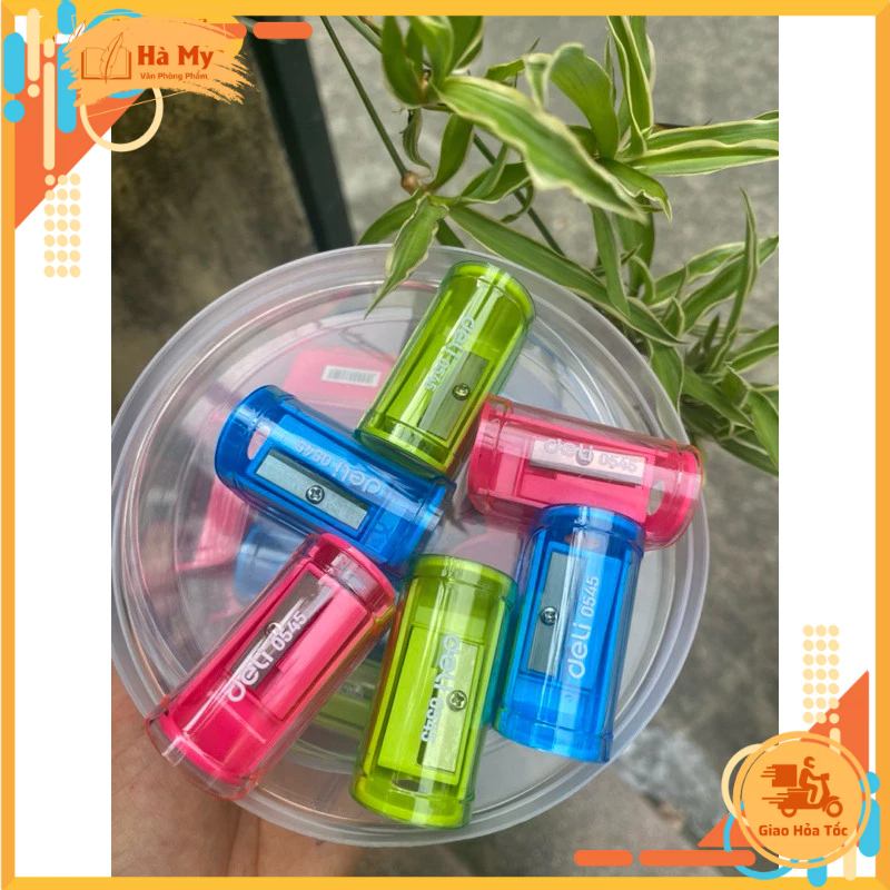 Combo 5 Cái Gọt bút chì, chuốt bút chì mini Deli E0545 | Shopee Việt Nam