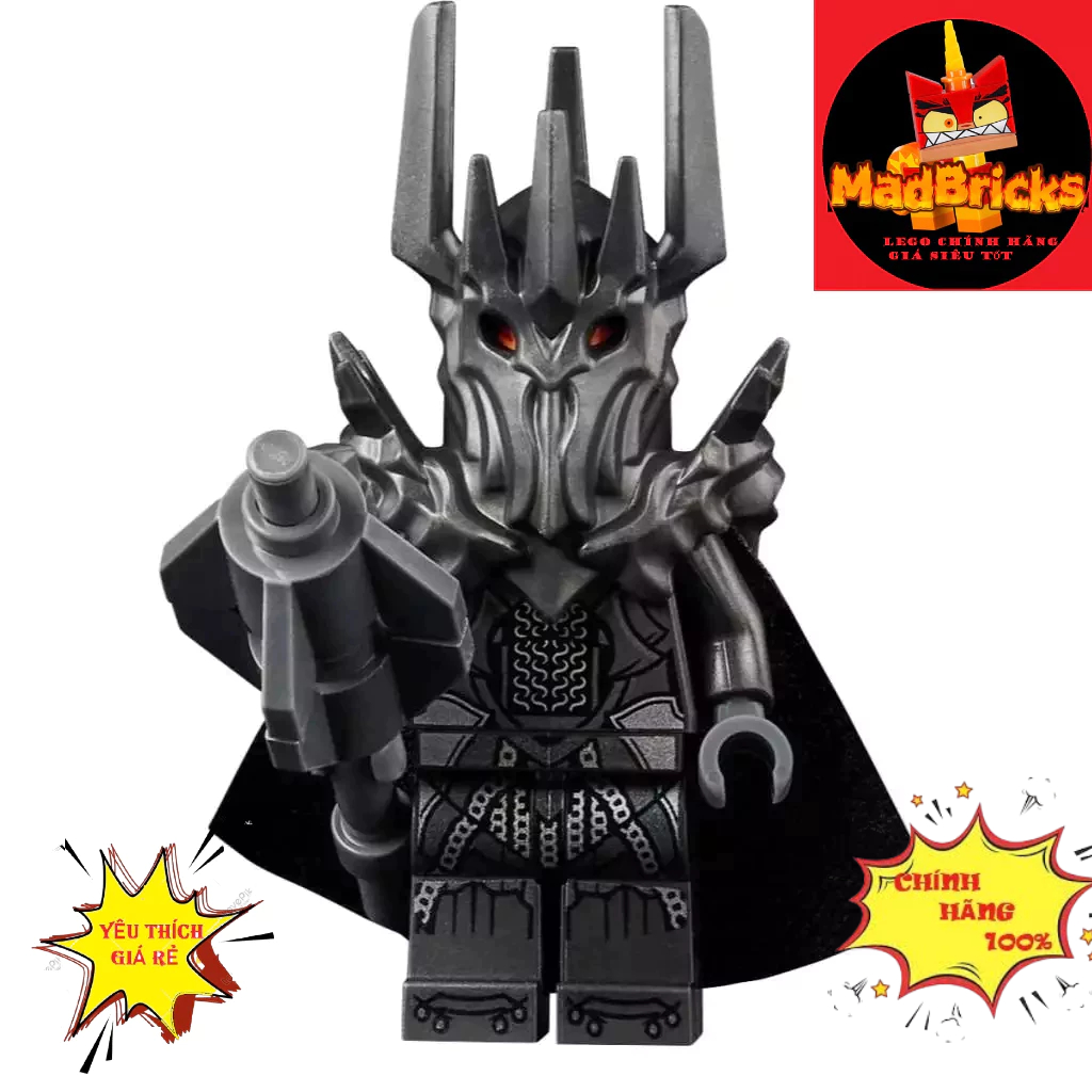 (MINI LORD OF THE RING) NHÂN VẬT CHÚA TỂ SAURON SET LEGO 10333 | Shopee ...