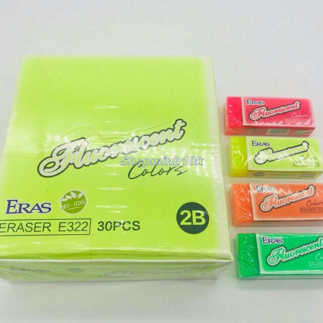 Gôm tẩy chì Eras E322 chính hãng | Shopee Việt Nam