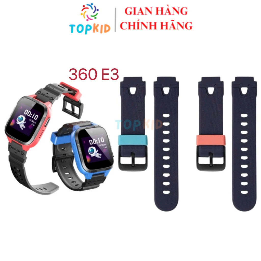 [360 E3] Dây đeo đồng hồ 360 E3 (Botslab E3) chất liệu Silicon dẻo dai ...