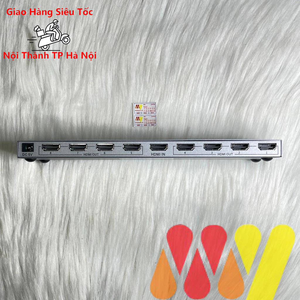 |GIÁ CỰC SỐC| BỘ CHIA HDMI 1 RA 8 DTECH DT-7148 | Shopee Việt Nam