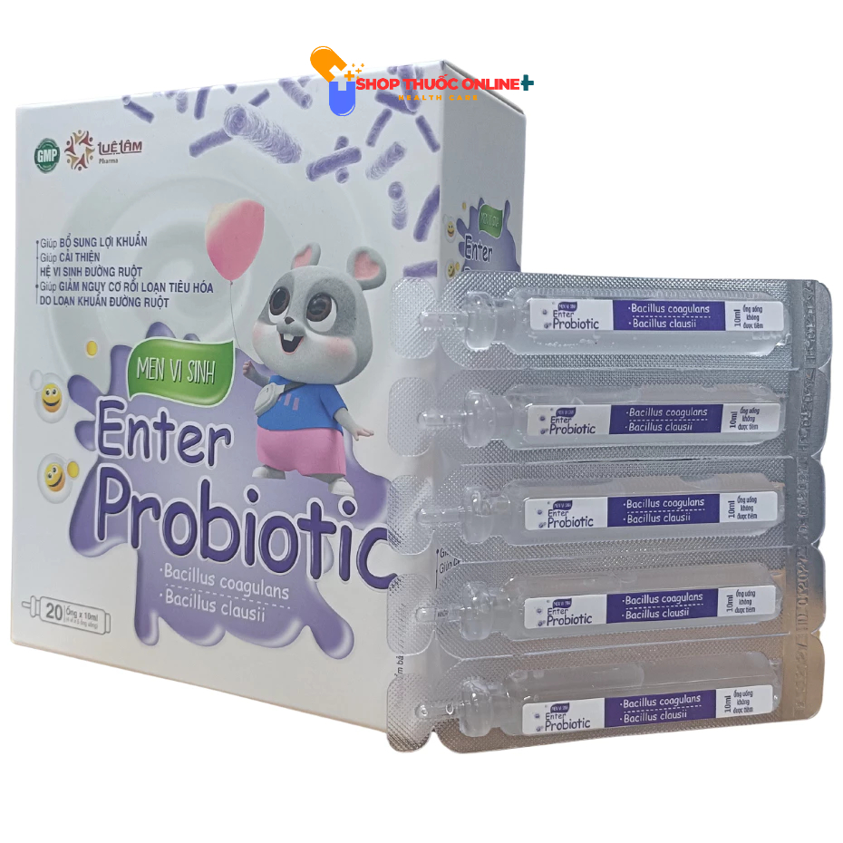 Men vi sinh Enter Probiotic - Bổ sung lợi khuẩn giúp cải thiện hệ vi ...