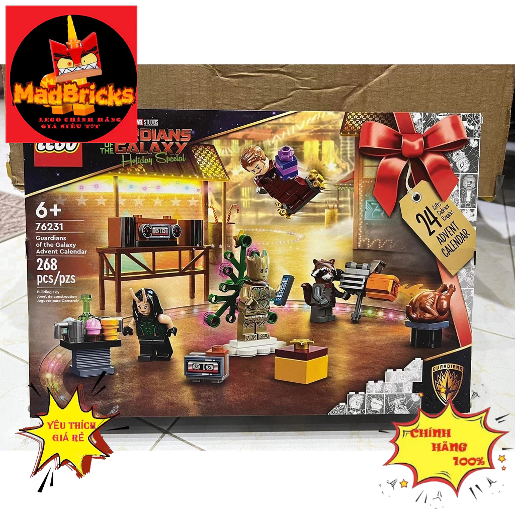 (HÀNG CÓ SẴN ) LEGO 76231 Guardians of the Galaxy Advent Calendar LỊCH ...