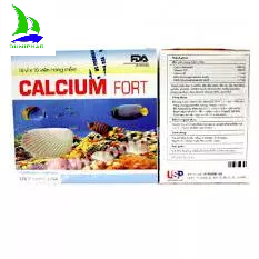 Calcium Fort hộp 100 viên giúp bổ sung canxi , ngừa loãng xương ...