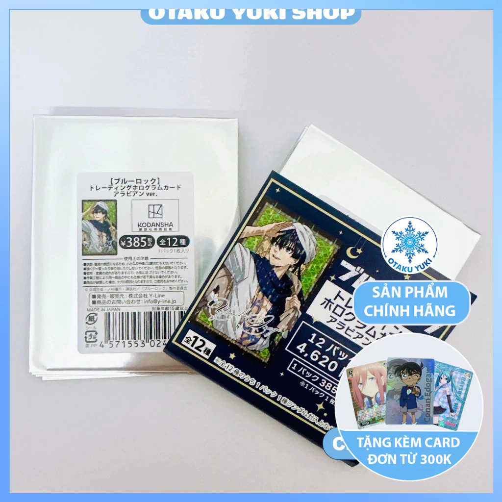 Gói Thẻ Nhân Phẩm Pack Card Blue Lock Flash Card | Shopee Việt Nam