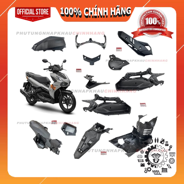 [MÓN LẺ] Bộ nhựa nhám Air Blade 150, AB 125 đời 2020 2021 chính hãng ...