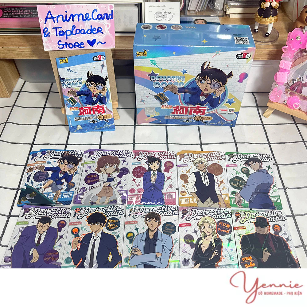 Card Conan Kayou pack mới sẵn SSR (1/4) - được chọn card | Shopee Việt Nam