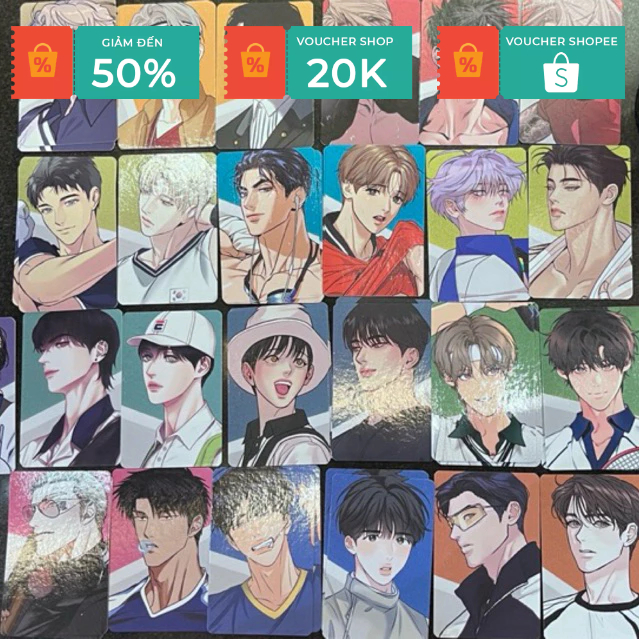 Card Pack Lezhin Top Bot BL Manhwa Pop Up 2024 Có Sẵn Photocard Boylove ...