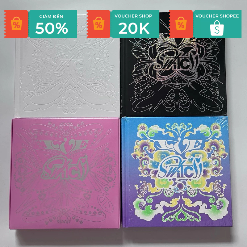 Album IVE SWITCH Heya Mới Nguyên Seal Có Sẵn | Shopee Việt Nam