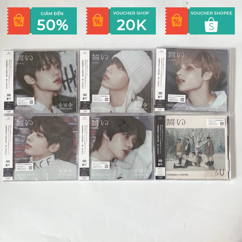 Album TXT CHIKAI Nhật Bản Tomorrow X Together Japanese Album Nguyên ...