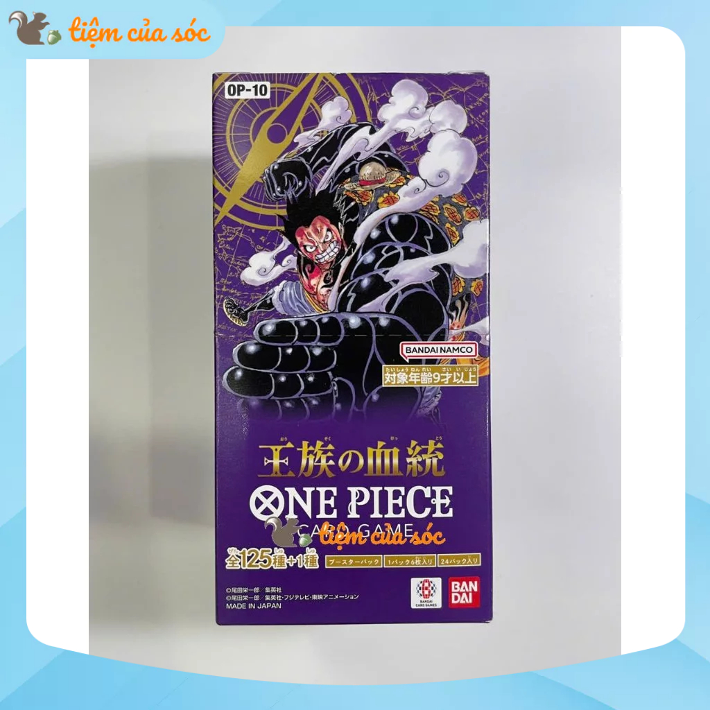 [Chính hãng] Hộp thẻ bài One Piece TCG OP-10 chính hãng tiếng Nhật 24 ...