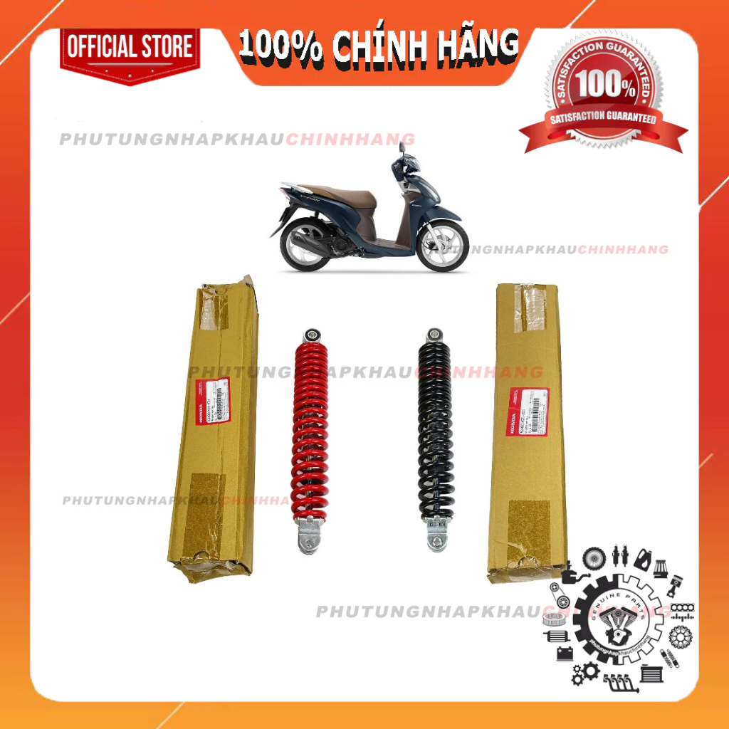 Phuộc sau Vision 110 K44 2014 - 2020, Thụt nhún giảm xóc Vis 110 2015 ...