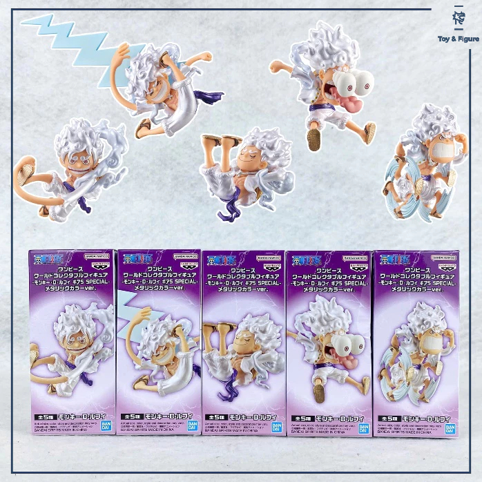 Mô Hình Chính hãng WCF Monkey D. Luffy Gear 5 Special Metallic Color ...