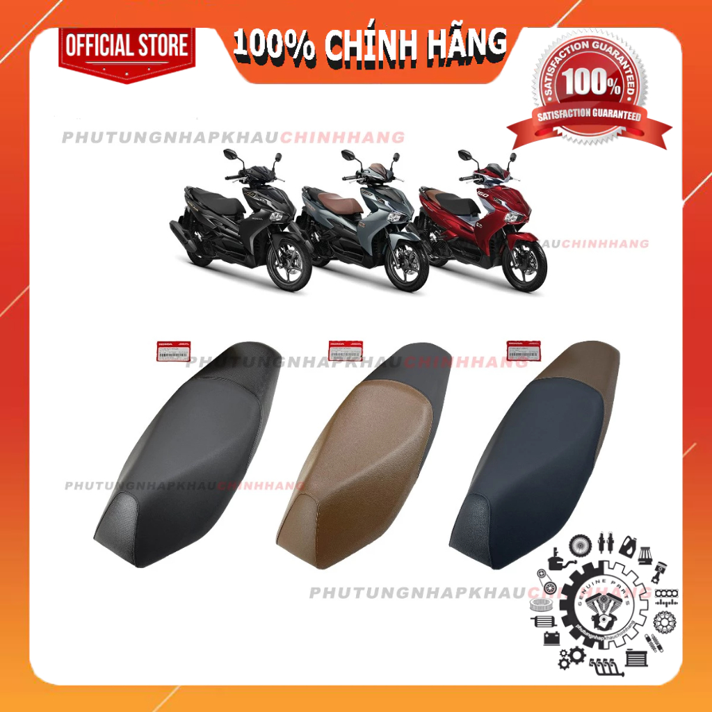 Yên xe Air Blade AB 160/125 4 val đời 2022 2023 2024 chính hãng, Yên xe ...