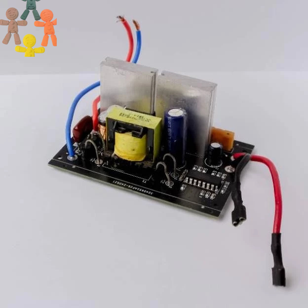 Mạch inverter 12V lên 220V DC công suất liên tục 50W - linh kiện tháo ...