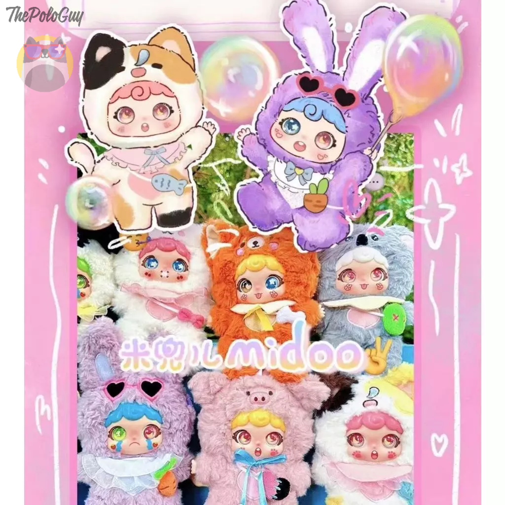 [Blind Box] Hộp Mù Gấu Bông Midoo V2 Cute Babies Outing Plush, Bộ Sưu ...