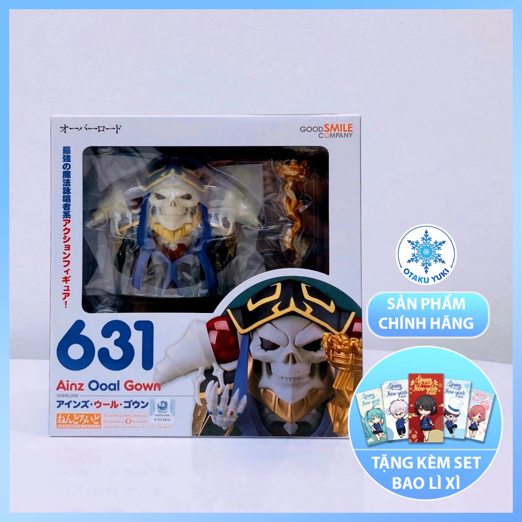 Mô Hình Nendoroid Ainz Ooal Gown - Nendoroid 631 Overlord | Shopee Việt Nam