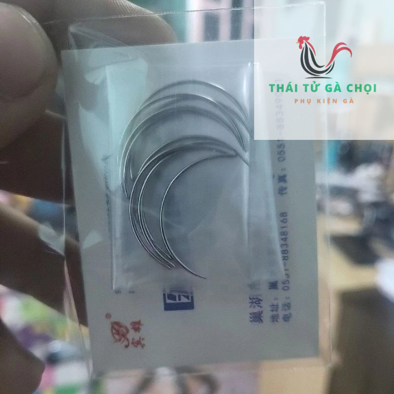 1 chiếc kim cong, kim thẳng phụ kiện gà chọi thaitugachoi | Shopee Việt Nam