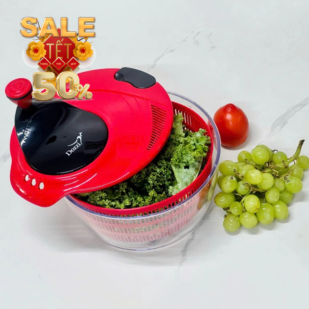 Rổ quay rau 3 trong 1 Dozzi DZA689 24cm | Shopee Việt Nam