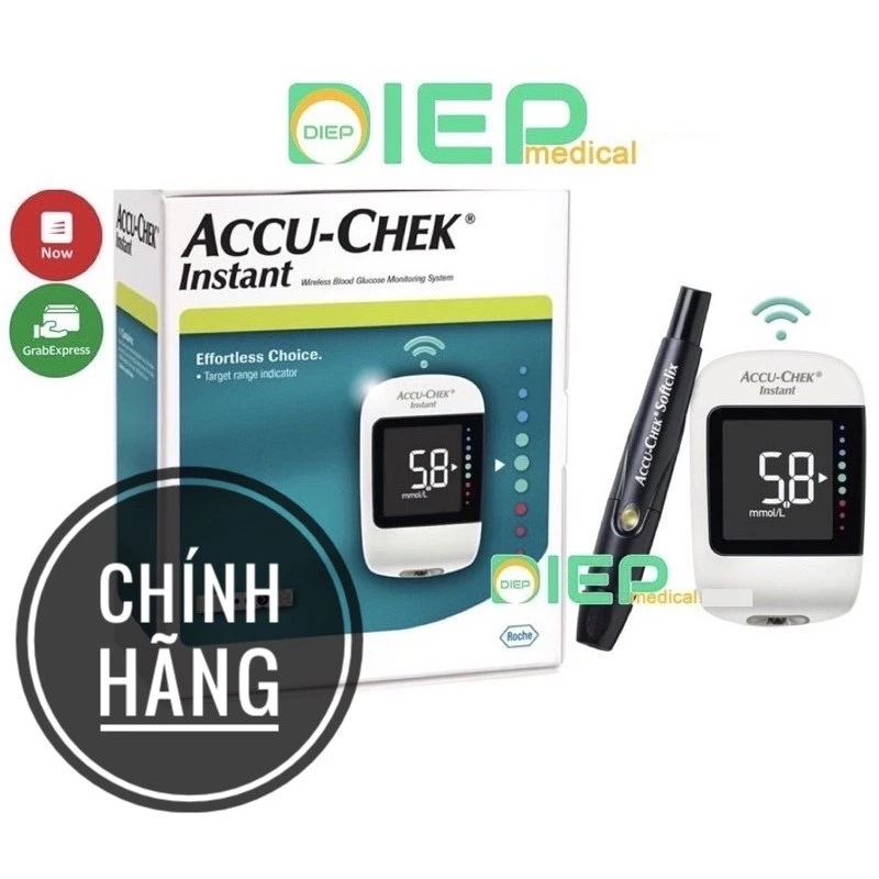 ACCU-CHEK INSTANT - Máy thử đường huyết chính hãng Accuchek (Accu check ...