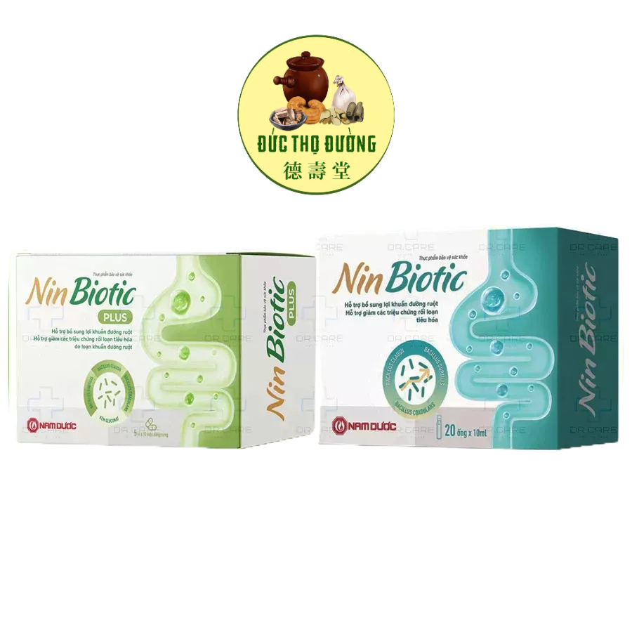 Men vi sinh Nin Biotic / Nin Biotic Plus giúp bổ sung lợi khuẩn đường ...