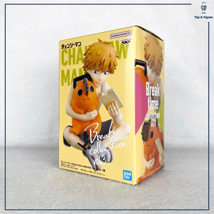 Mô Hình Chính Hãng DENJI & POCHITA Ăn Bánh Mì - CHAINSAW MAN Break Time ...