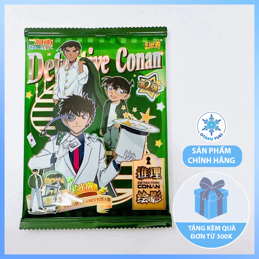 Gói Thẻ Pack Card Standee Detective Conan vol 2 (Kayou) | Shopee Việt Nam