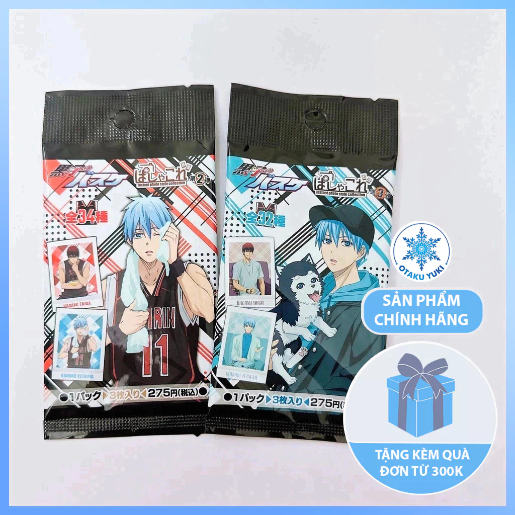 Gói Thẻ Nhân Phẩm Pack Card Pola Kuroko No Basket | Shopee Việt Nam