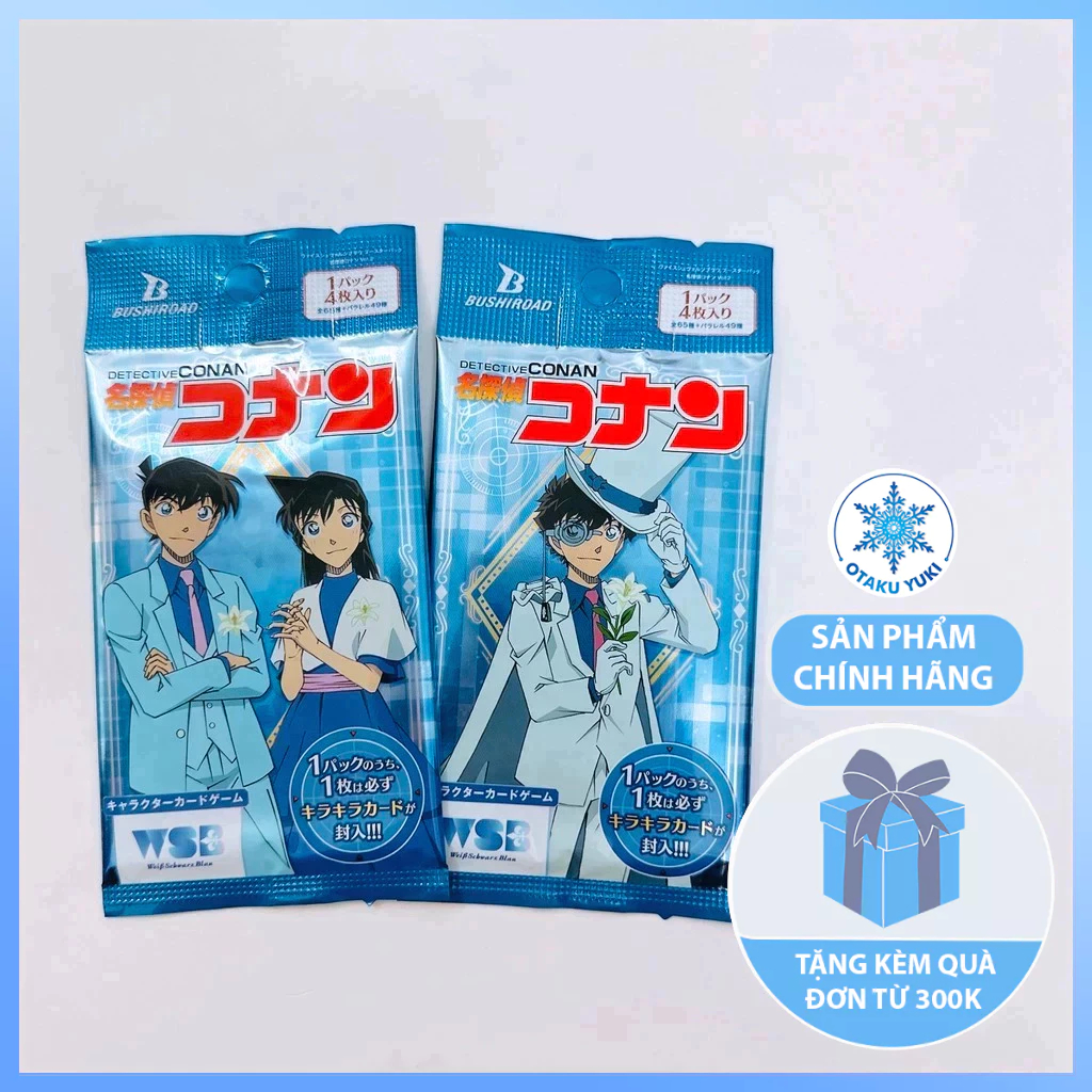 Gói Thẻ Nhân Phẩm Pack Card Conan Vol 2 WSB | Shopee Việt Nam