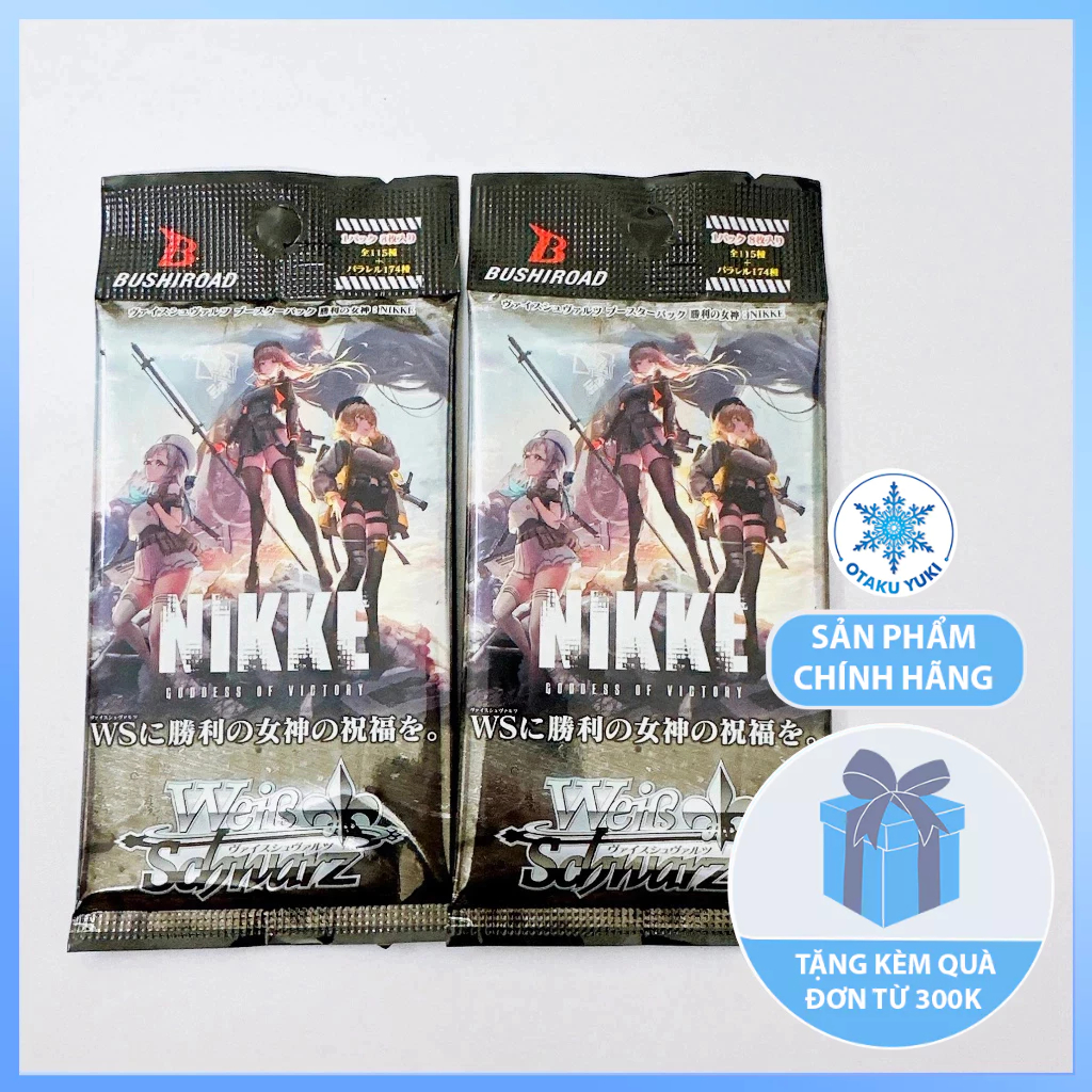 Gói Thẻ Pack Card Goddess of Victory: Nikke (Weiss Schwarz) | Shopee ...