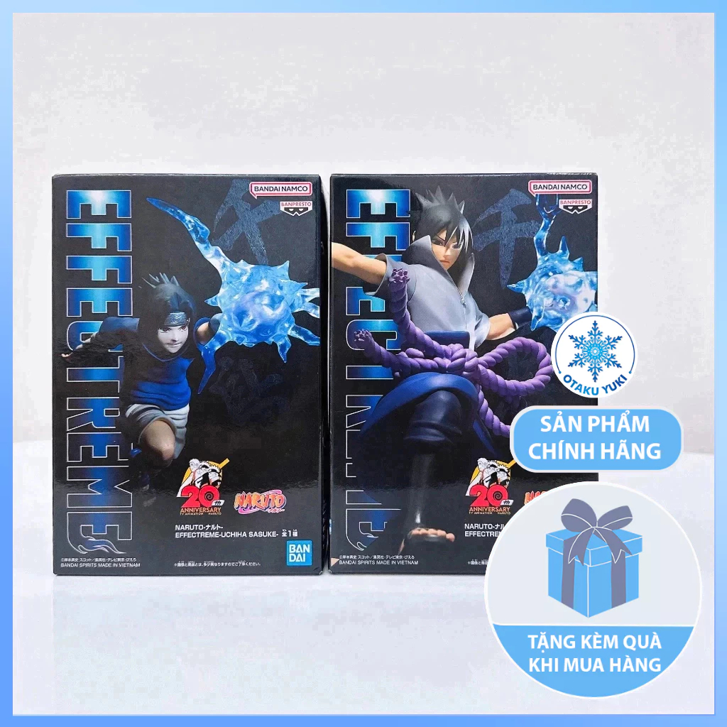 Mô Hình Uchiha Sasuke - Effectreme Naruto Figure (Banpresto) | Shopee ...