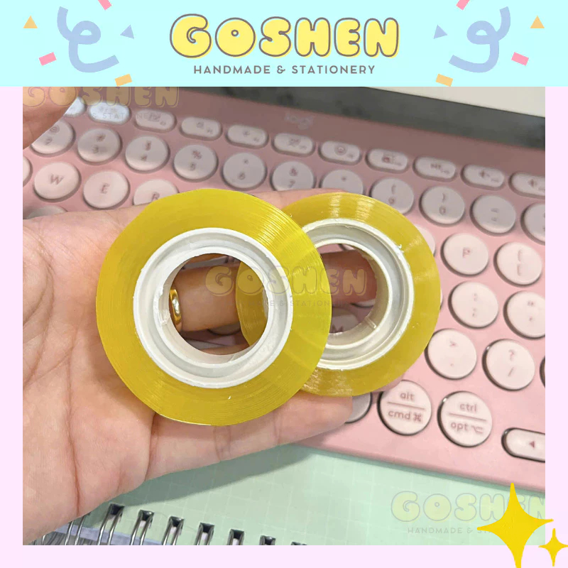 Băng Keo Trong 1.2cm, 1.8cm Ứng Dụng Trong Văn Phòng, Làm Handmade, Gói Hoa | Shopee Việt Nam