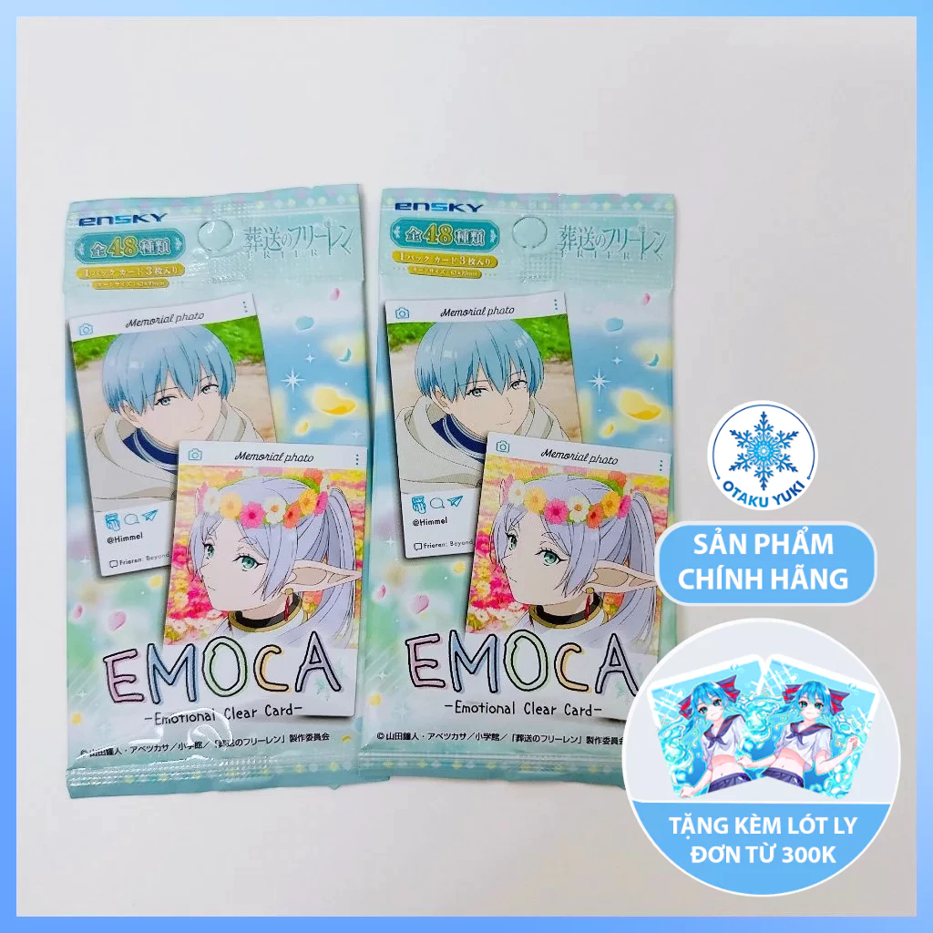 Gói Thẻ Pack Card EMOCA Frieren: Beyond Journey's End | Shopee Việt Nam
