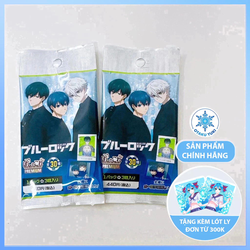 Gói Thẻ Nhân Phẩm Pack Card Pola Blue Lock Premium | Shopee Việt Nam